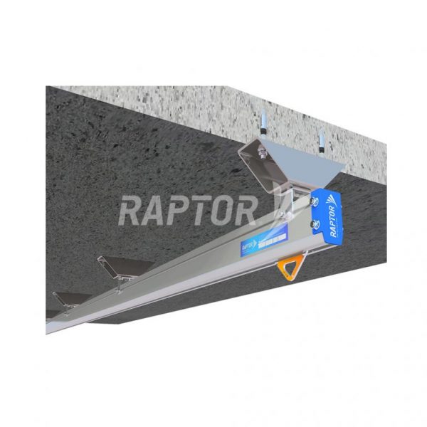 RAPTOR Rigid Rail, Concrete Ceiling Mount - Proactive Safety